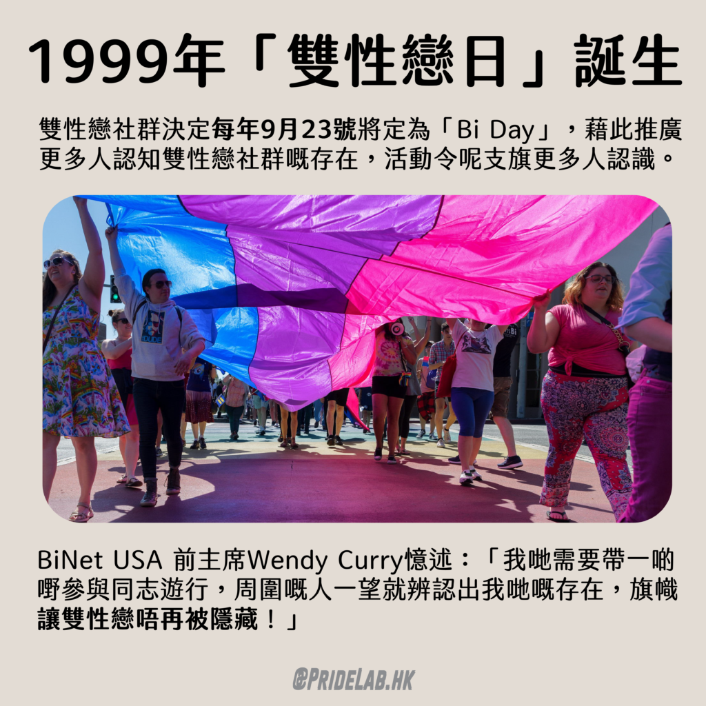 認識雙性戀旗幟💖💜💙 – PrideLab